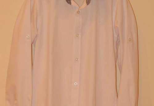 Рубашка белая школьная р.140 - 146