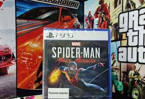 Marvel Spider Man Miles Morales NEW (Rus) Ps5