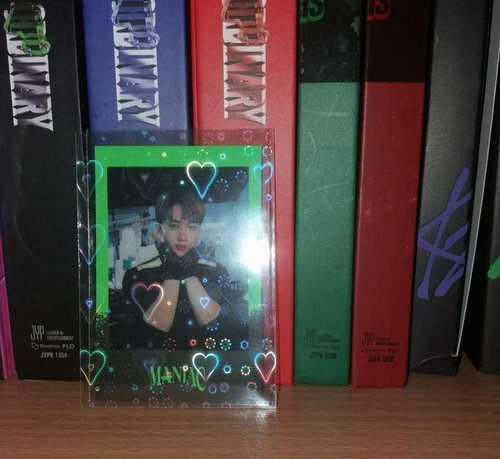 Полароид чанбин maniac tour merch kpop