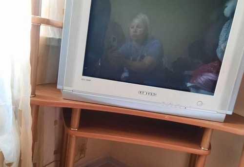 Телевизор Samsung бу, и тумба под телевизор бу