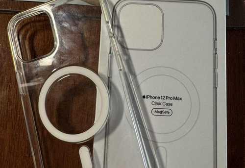 Чехол Apple iPhone 12 Pro Max Clear Case MagSafe