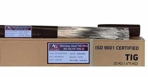 Сварочный пруток AG ER 308 LSi 1.2 мм, 5 кг