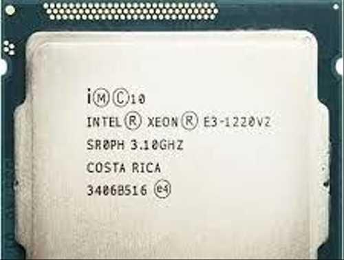 Процессор Xeon E3-1220V2 (Аналог i5-3450) LGA 1155
