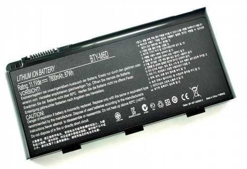 Аккумулятор для MSI GT60 GT70 GX60 (11.1V 6600mAh
