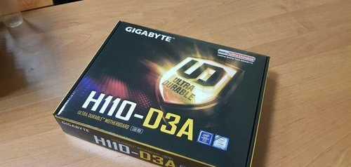 Материнская плата gigabyte GA-H110-D3A