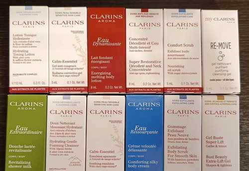 Clarins миниатюры