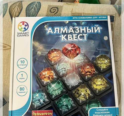 Алмазный квест bondibon, игра-головоломка новая