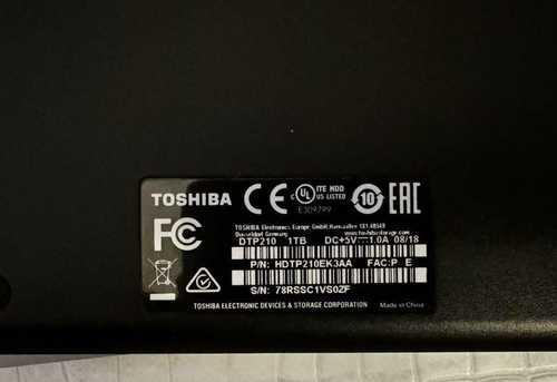Внешний диск HDD Toshiba Canvio Ready, 1тб