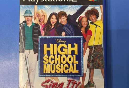High School Musical Sing It PS2 б/у