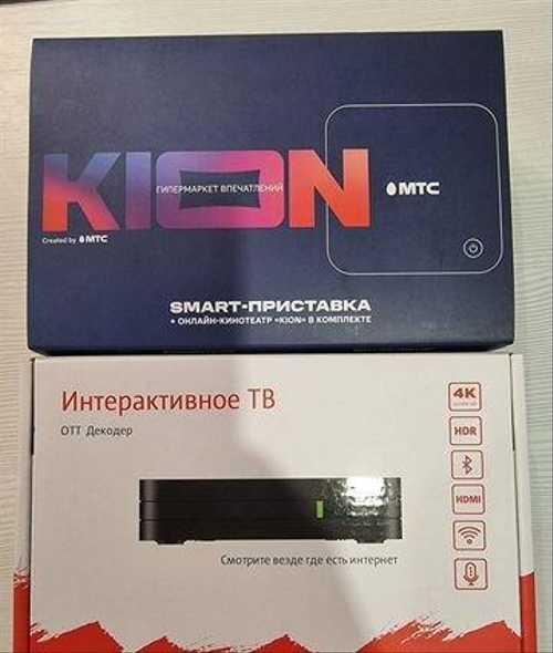 Smart приставка МТС новая