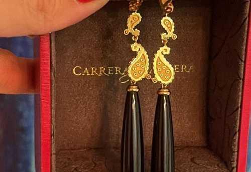 Серьги из золота Carrera y Carrera