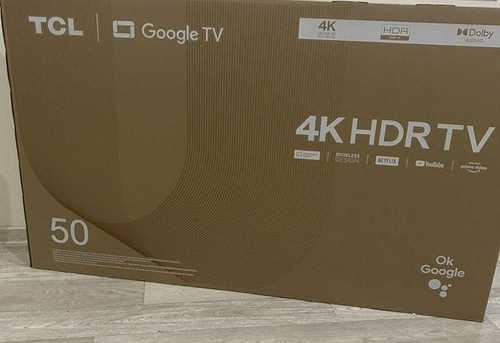 Телевизор TCL 50P637, 50"(127 см), UHD 4K