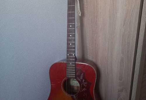 Акустическая гитара MIJ нач. 1970-х