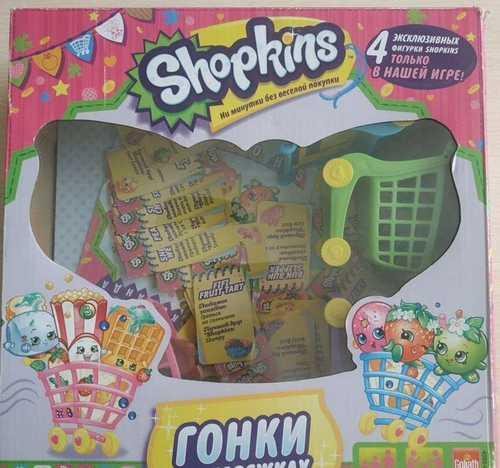 Shopkinsгонки на тележках игра шопкинс