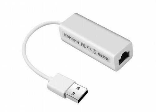 Сетевая карта USB-Ethernet Lan RJ45 10 Мбит/с