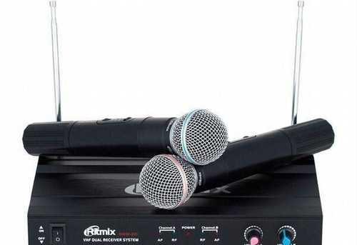 Микрофон беспроводной Ritmix RWM-221 (2шт.)