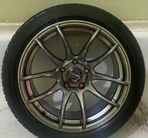 Литые диски r17 5x114 3 Work kiwami emotion cr kai