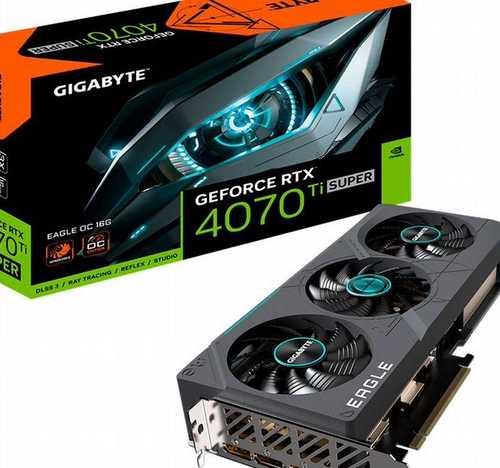 Видеокарта RTX4070Ti Super 16GB gigabyte eagle GV