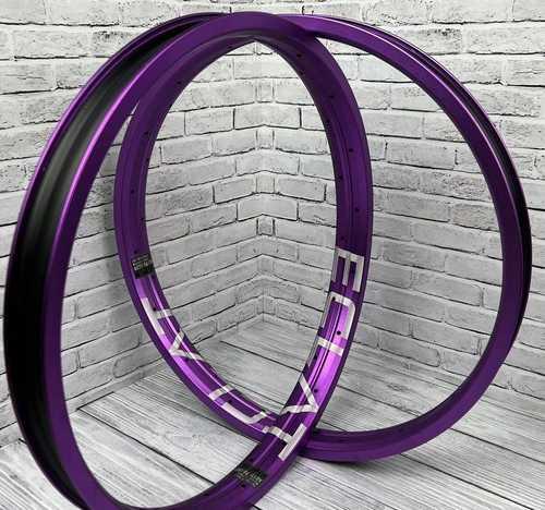 Два обода BMX Eclat Trippin Violet