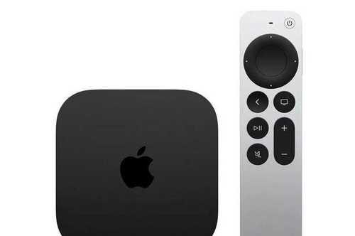Тв-приставка Apple TV 4K 64GB, 2022 г., черный