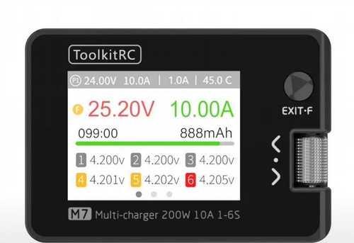 Сбалансированное зарядное устройство ToolkitRC M7