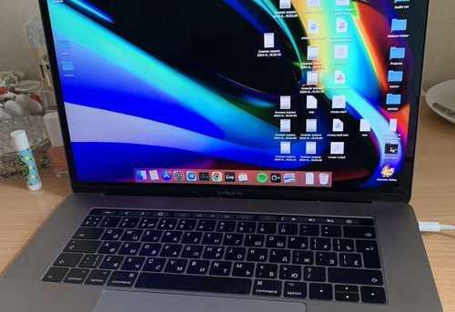 MacBook Pro 15 (2017), 500 ГБ, Core i7, 2.9 ГГц, RAM 16 ГБ, Radeon Pro 560 4 ГБ