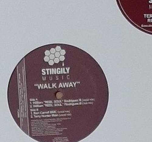 Reel Soul & Byron Stingily Ft. El–Walk Away/Винил