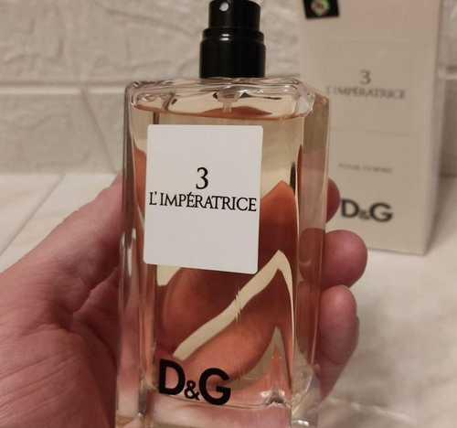 Dolce gabbana 3 l imperatrice С доставкой