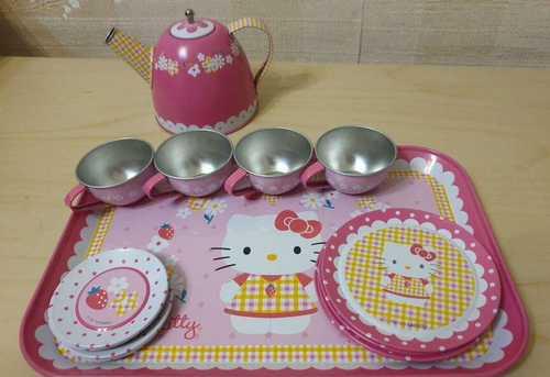 Чайный Сервиз Hello Kitty Для Девочек
