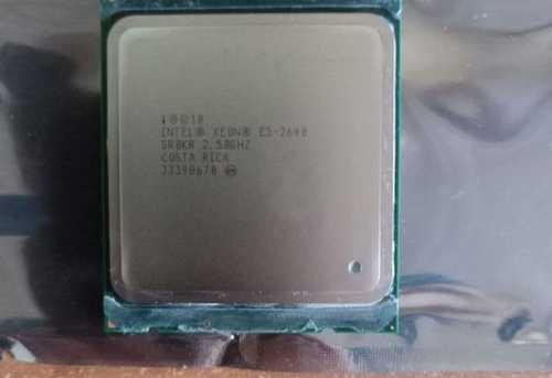 Процессор xeon e5-2640 lga 2011