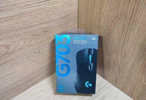 Мышь беспроводная Logitech Gaming Mouse G703 черны