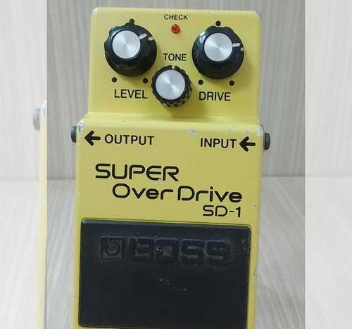 Гитарная педаль Boss Super overdrive