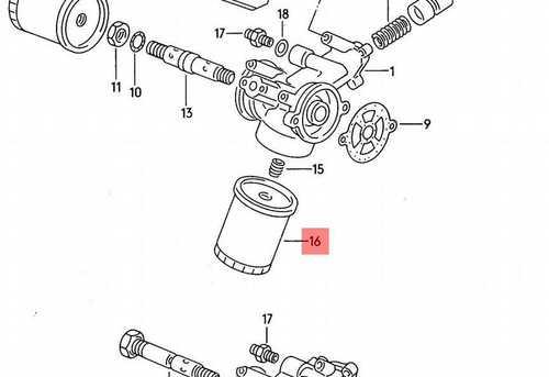 Фильтр масляный