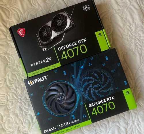 Rtx 4070 12gb новые