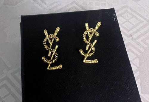 Серьги ysl