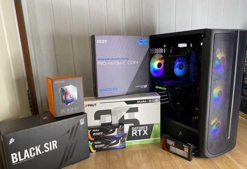 Новый Топ Игровой Пк i3 12100F Rtx 3050 8GB
