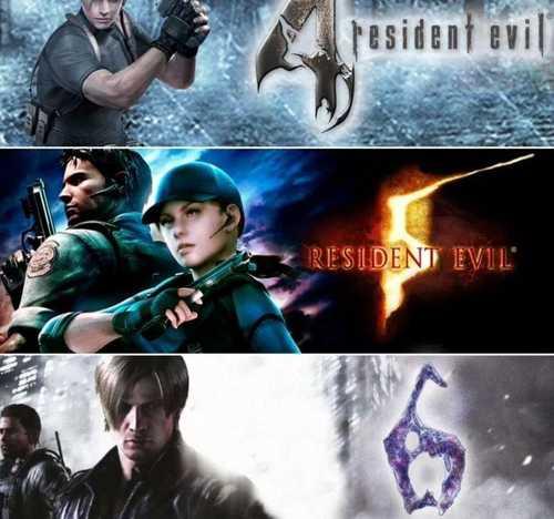 Resident Evil Triple Pack (pt.4-5-6) PS4/PS5 RU