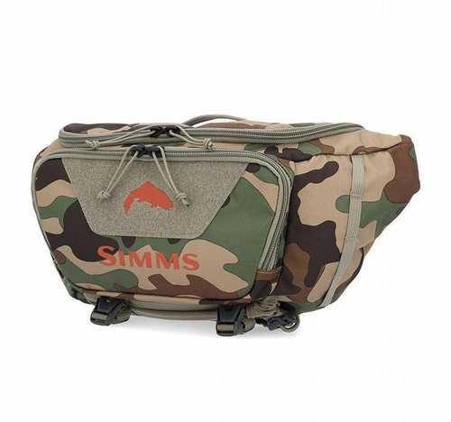 Сумка Simms Tributary Hip Pack (Woodland Camo, 5L)