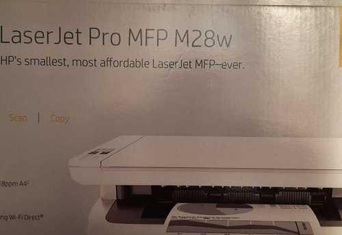 Мфу HP LaserJet Pro MFP M28w, А4