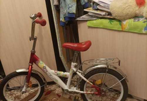 Детский велосипед бу диаметр колёс 16