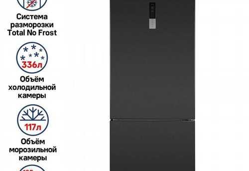 Холодильник с инвертором maunfeld MFF1857nfsb