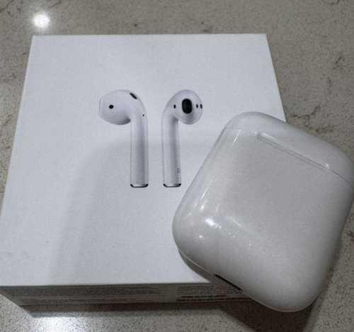 Наушники на запчасти airpods model A1523