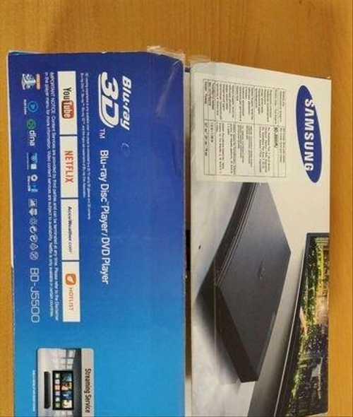 Blu ray плеер Samsung BD-J5500 новый