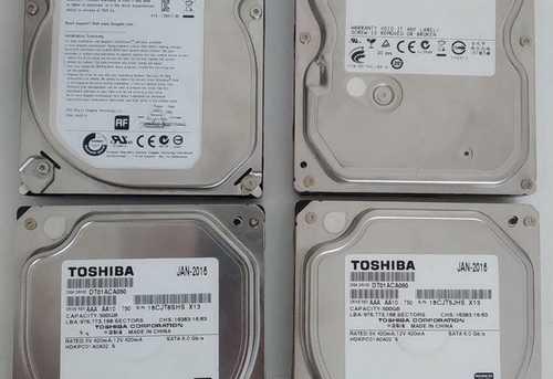 Жесткиe диски SATA 160/250/500/1000 gb