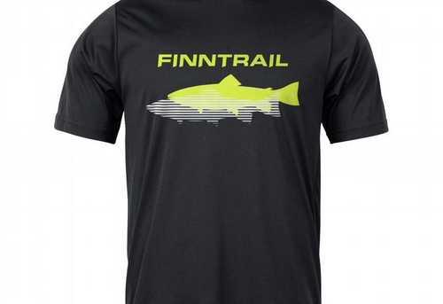Футболка Finntrail Shadow fish 6706 черный