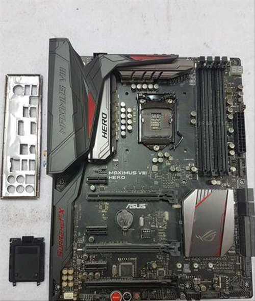 Материнская плата asus maximus viii hero LGA1151