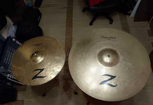 Тарелки райд и креш Zildjian 1985 и 1997 годы