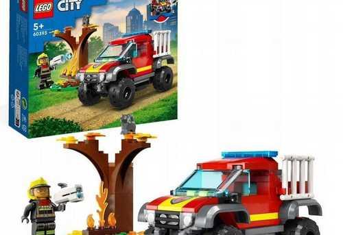 Конструктор lego пожарный внедорожник, 60393