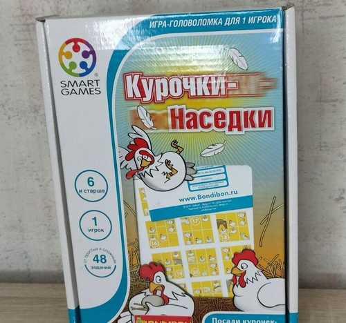 Игра головоломка Bondibon курочки-наседки 6+