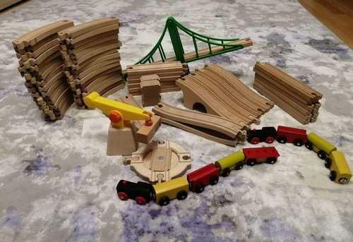 Деревянная железная дорога IKEA